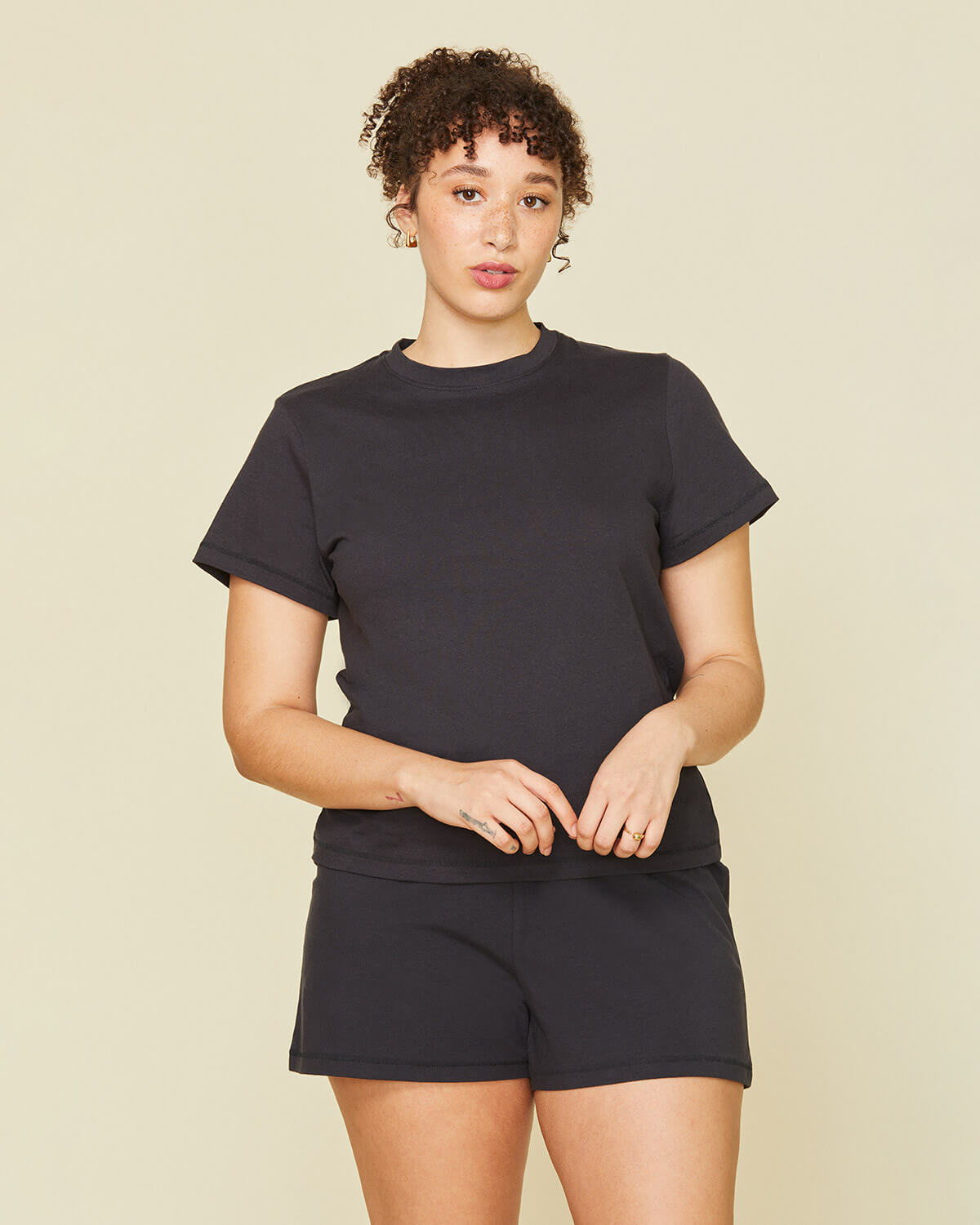 Subset Organic Cotton Lounge Tops: Sizes XS-2XL | Subset