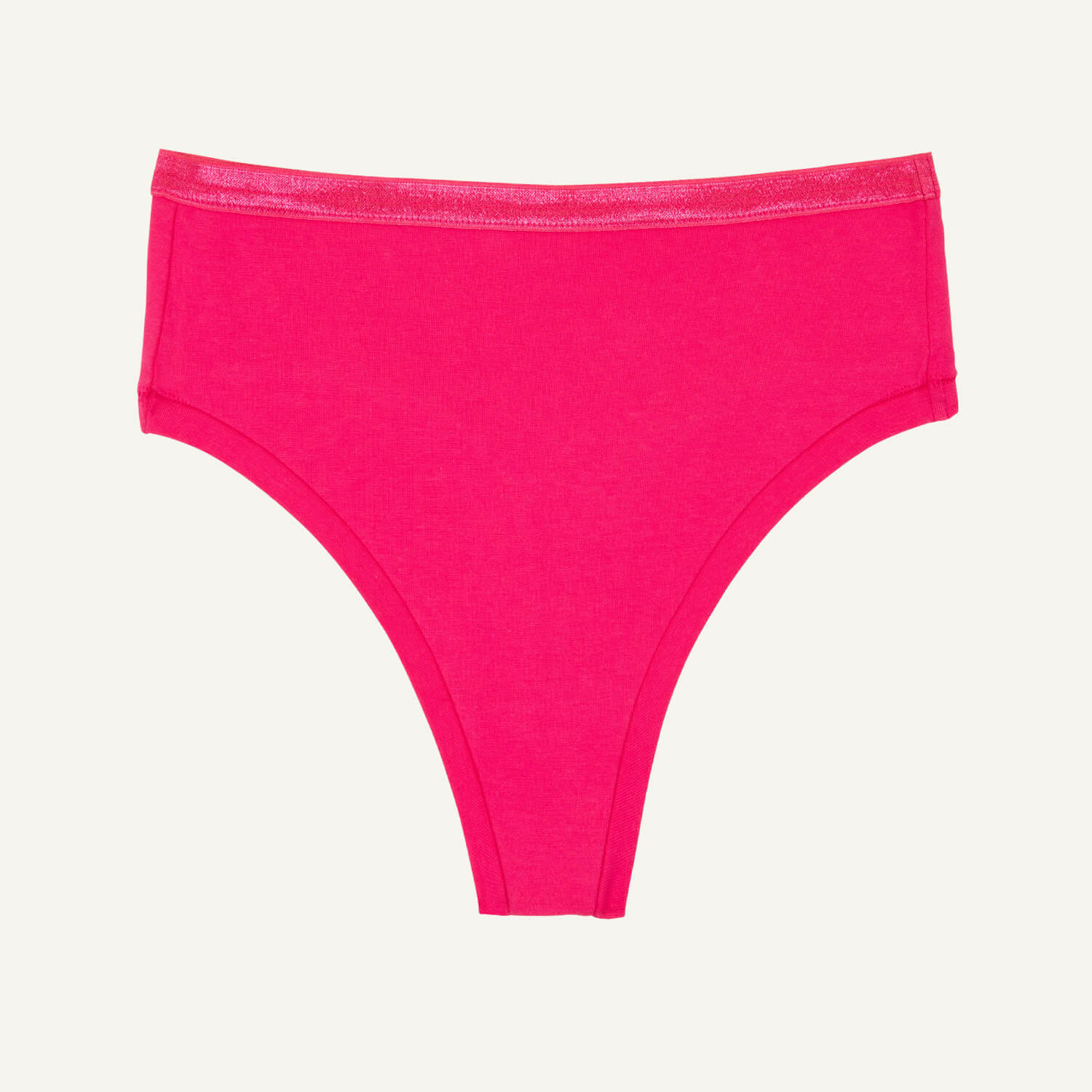 Subset Organic Cotton High Rise Thong Available In Sizes 2xs 4xl Subset