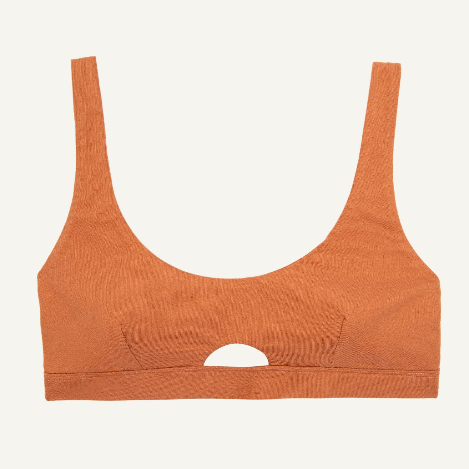 Subset Organic Cotton Keyhole Soft Bra: Available in sizes XS-3XL+ | Subset