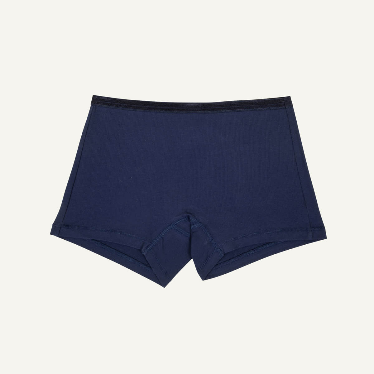 Subset Organic Cotton Mid-Rise Shortie Boyshort: In sizes 2XS-4XL | Subset