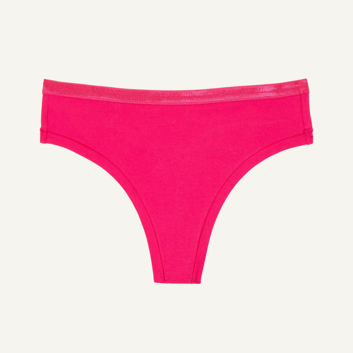 Subset Organic Cotton Mid-Rise Thong: Available in sizes XS-3XL | Subset
