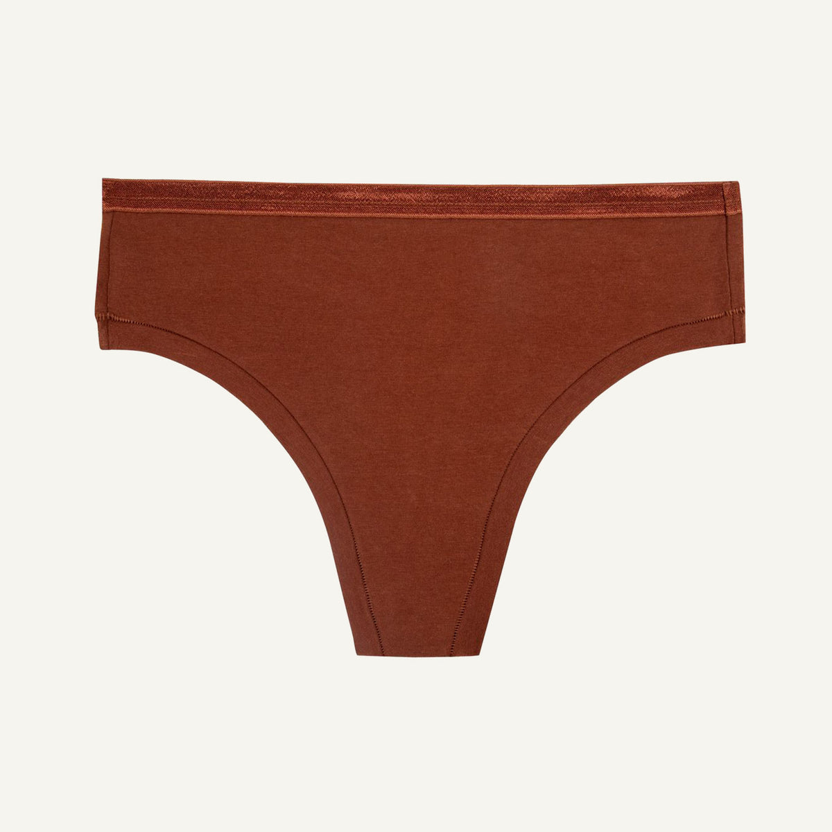 Subset Organic Cotton Mid-Rise Thong: Available in sizes XS-3XL | Subset