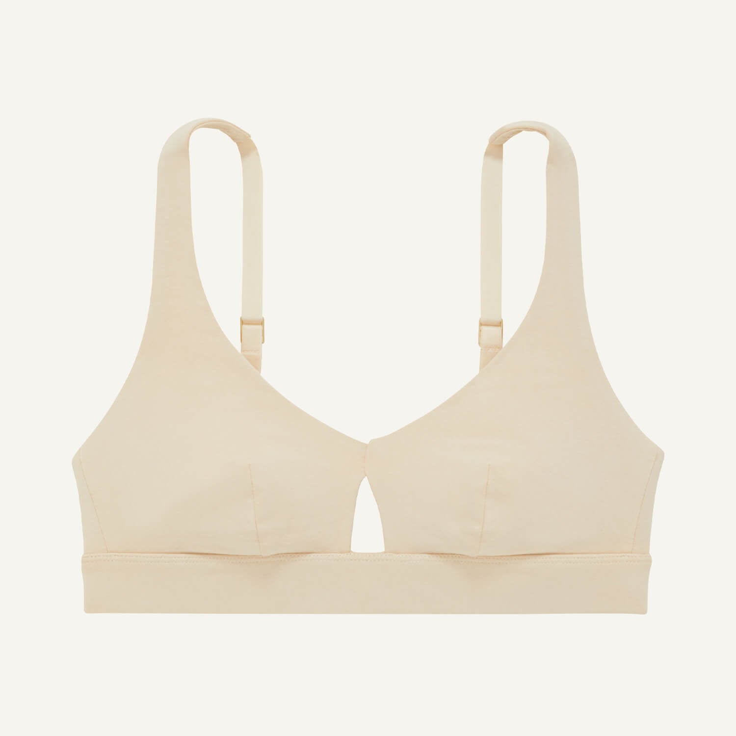 SALE Knickey Keyhole Bralette in Wheat | Subset